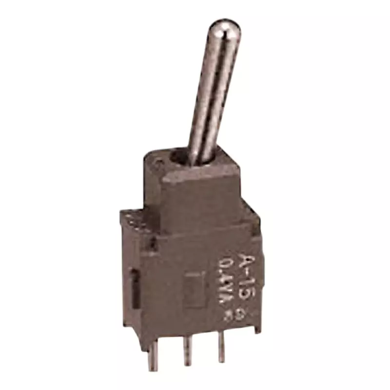 Buy NKK SWITCHES Basic Lever Type Toggle Switch 1 Pole, A-15AH Online ...