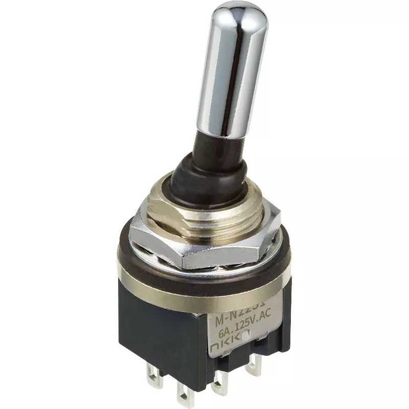 Buy NKK SWITCHES Toggle Switch 2 Pole Waterproof Large Bushing ...