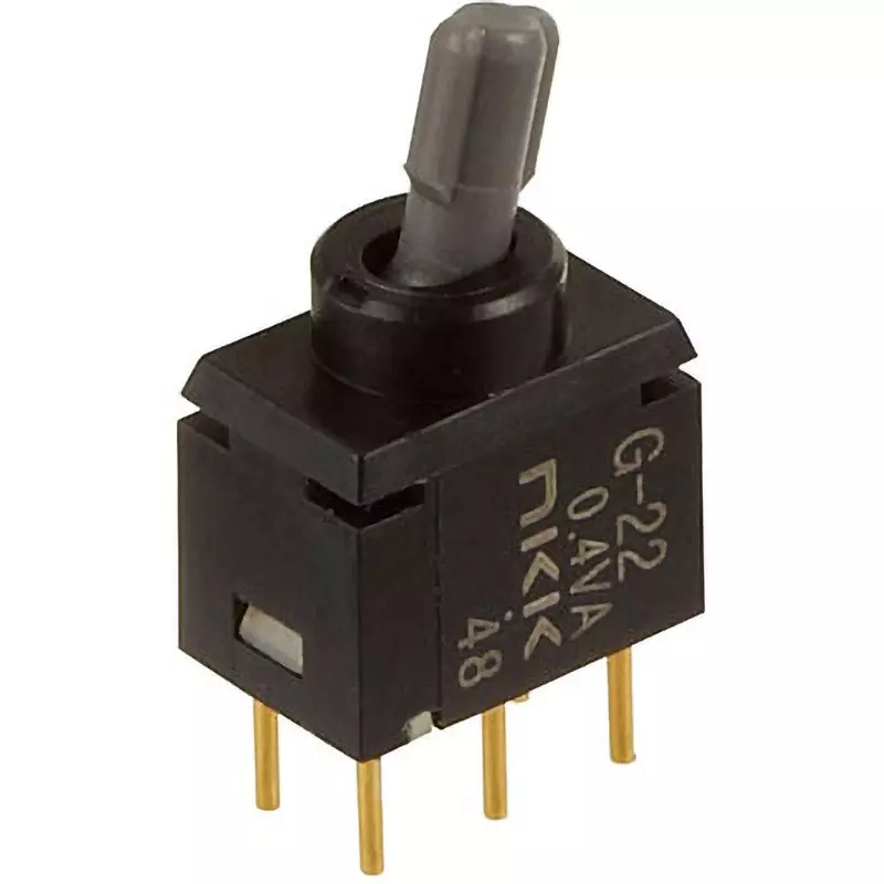 Buy NKK SWITCHES Non-IlluminatedBasic Lever Type Toggle Switch 2 Pole ...
