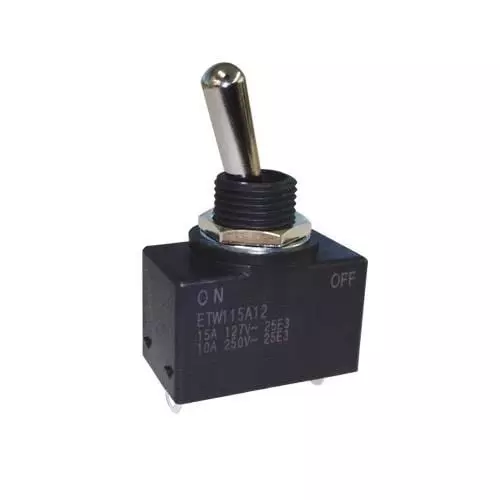 Buy NIDEC COMPONENTS Toggle Switch Non-Illuminated Solder Lug ...