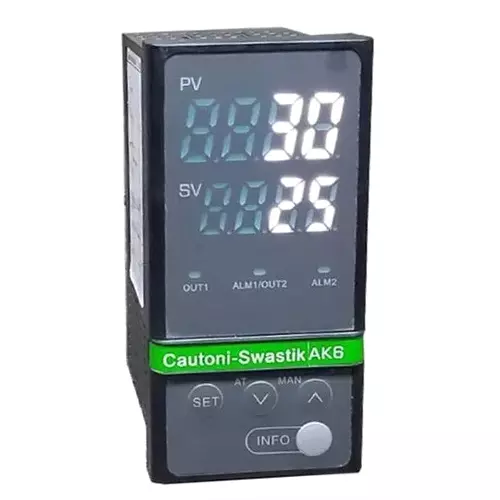 Buy Swastik AK6-P-DTS-100 90-270 VAC/DC Relay/SSR PID/On-Off Temperature Controller Online in ...