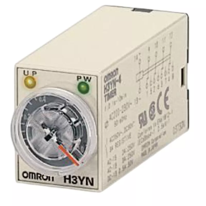 Buy Omron Solid State Timer IP40 4c Timed Contacts About 50 g, H3YN-41 ...
