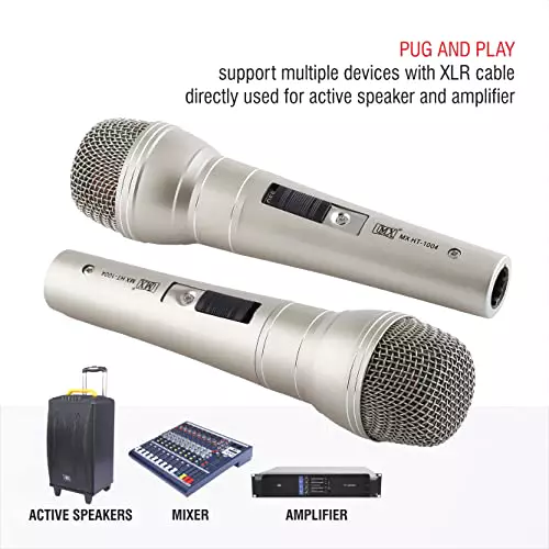 Buy MX Dynamic Mic Cardioid Vocal Multi-Purpose Mic with 1/4 inch XLR ...