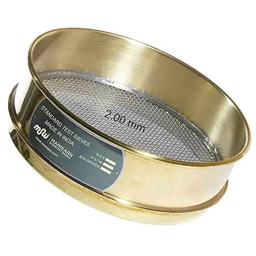 Buy HTLP 200 - 240 BSS Brass Mesh Test Sieves HTLP-090 Online in India ...