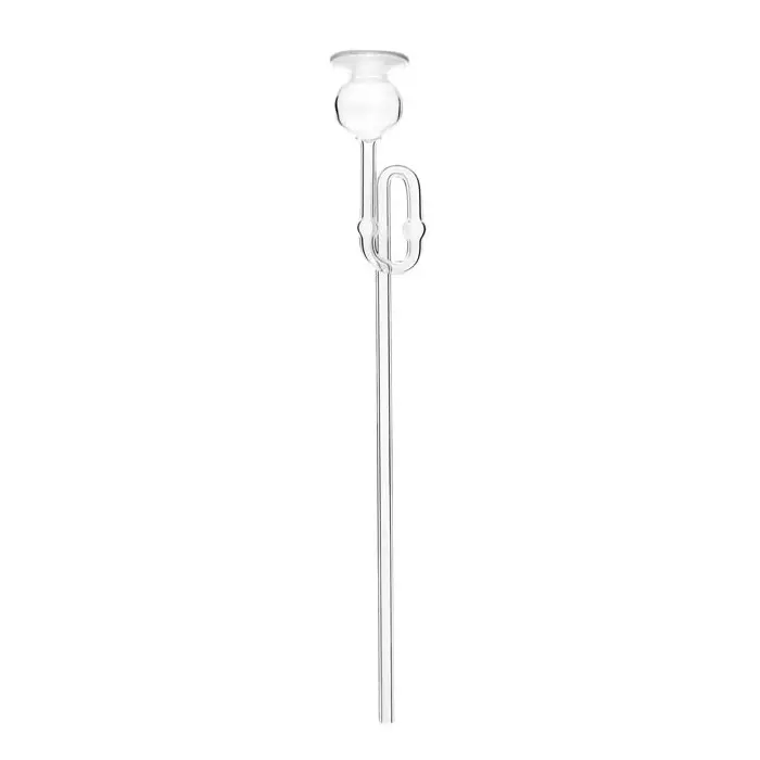 Buy ABGIL Borosilicate Glass Safety Thistle Funnel, Length 300 mm Bend ...