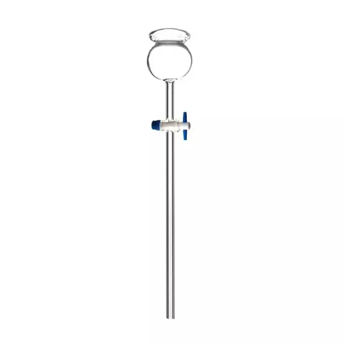 Buy ABGIL Borosilicate Glass Thistle Funnel With Stopcock 300 mm Length ...