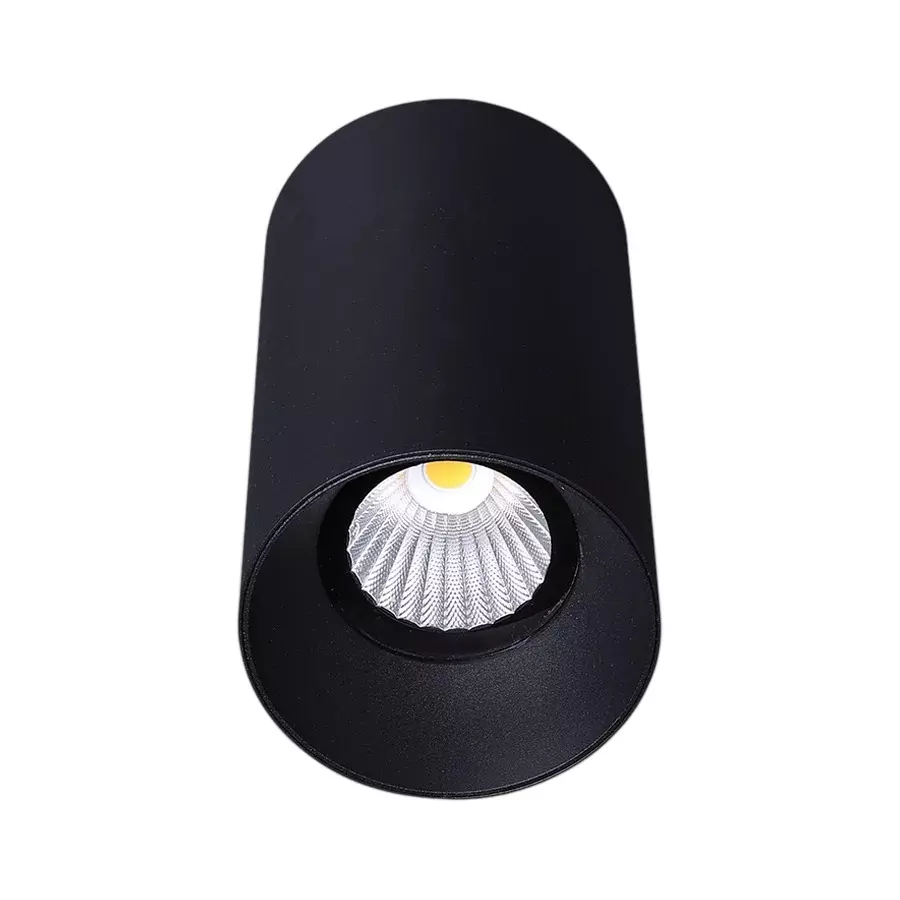 Buy ALT Slender Cob Surface Light IP65 Black Body Color 12 W Warm White ...