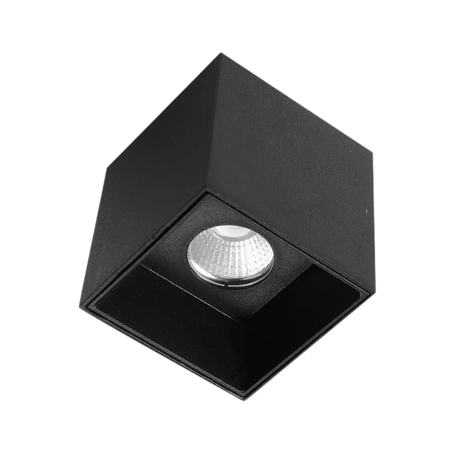 Buy ALT Cache Cob Surface Light Black Body Color 7 W Warm White Light ...
