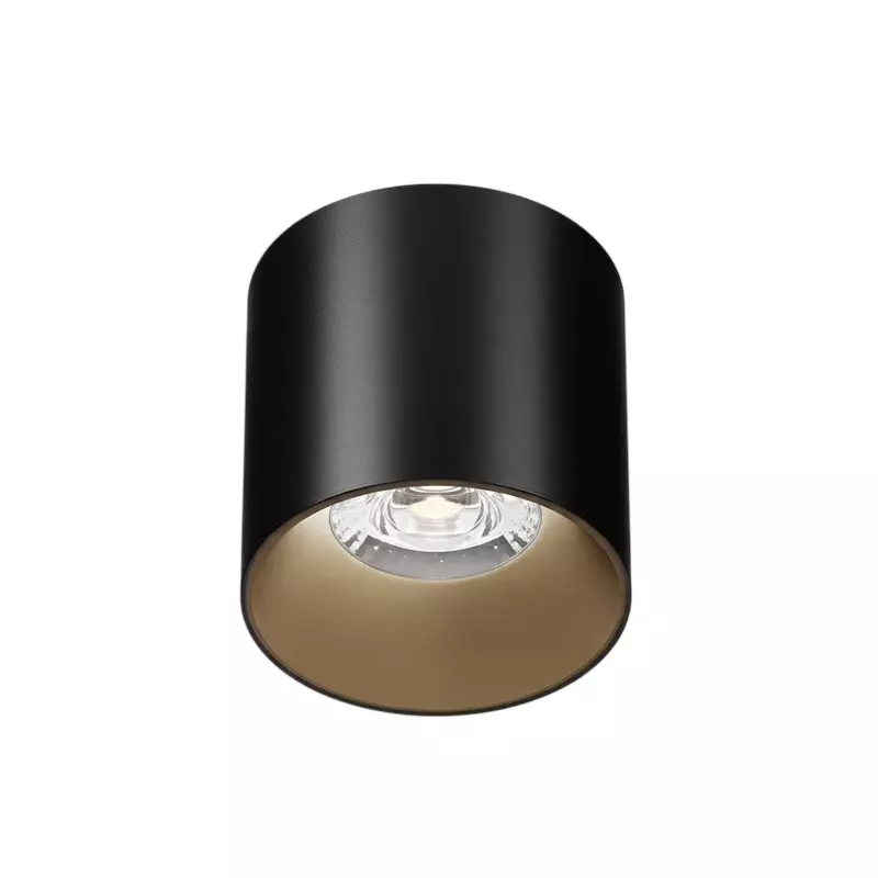 Buy ALT Evara Cob Surface Light Black Body Color 7 W Warm White Light ...