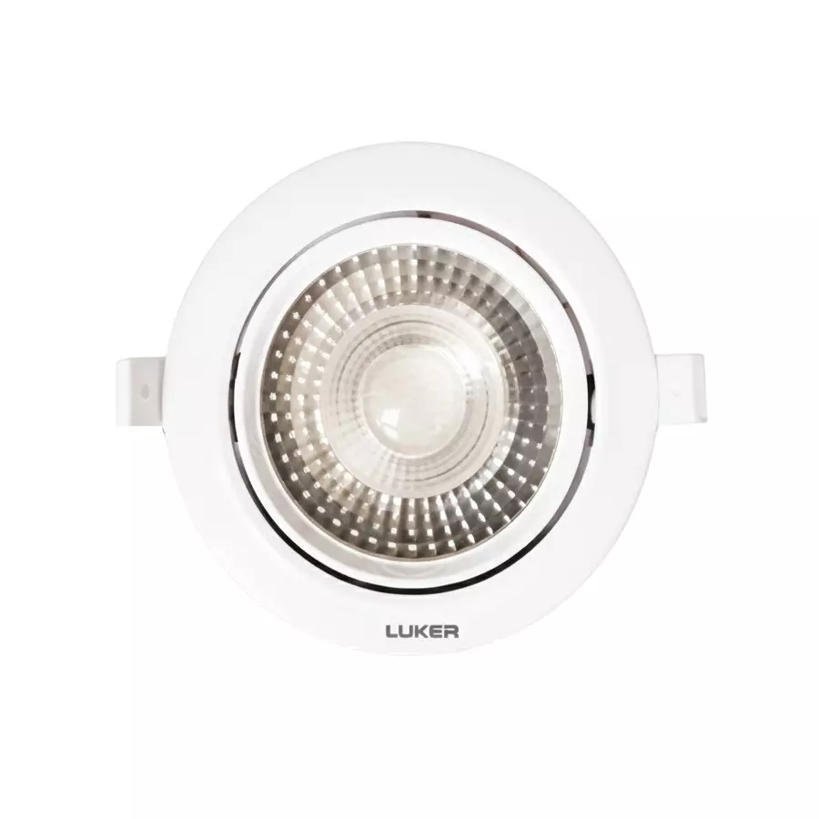Buy LUKER LUNA Anti-Glare LED Downlight Round 12 W Ø135x57(H) mm ...
