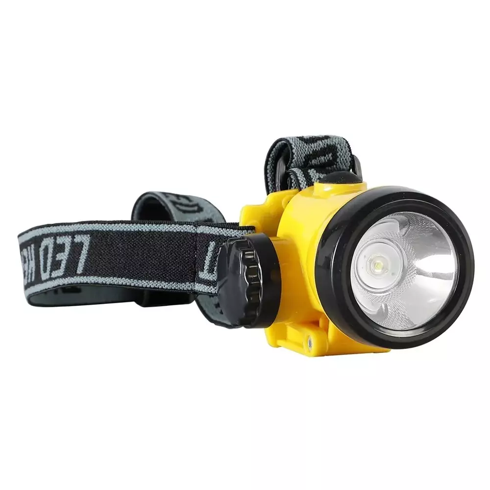 Buy Havells 3 W Trekband Mini Rechargeable Head Torch in Yellow Color ...