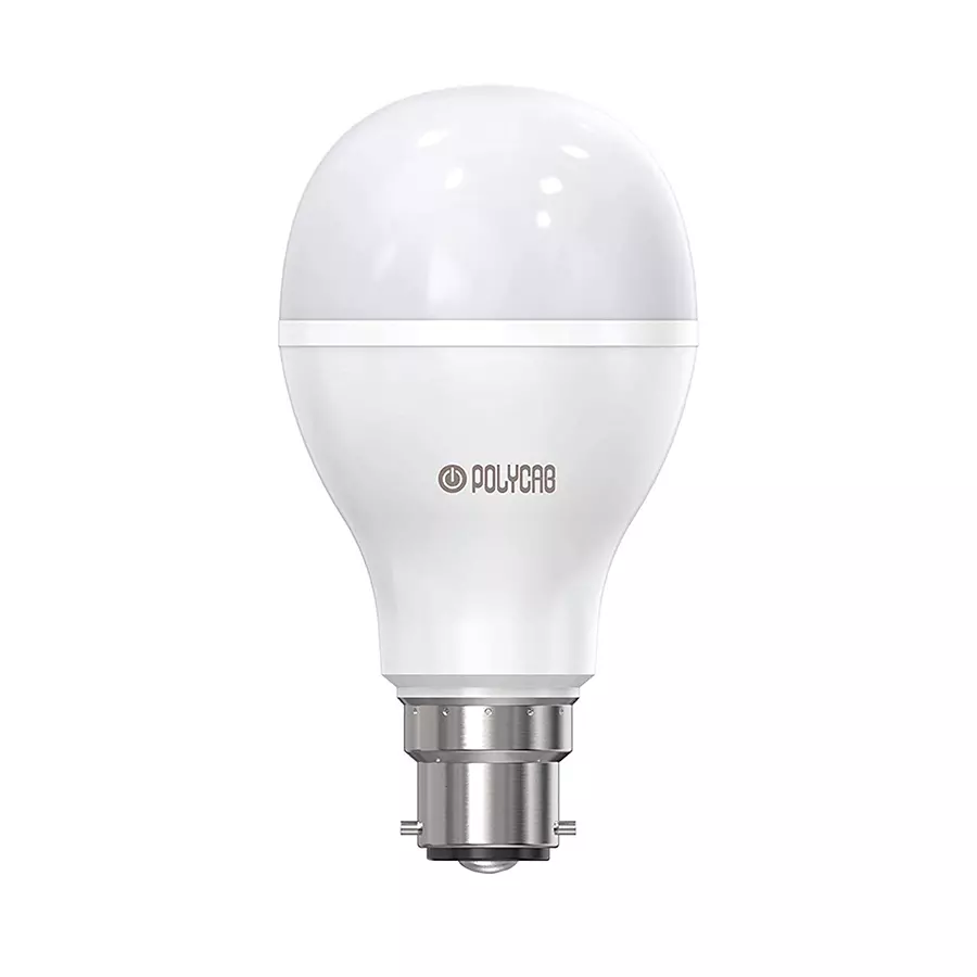 Buy Polycab 9 W 6500k Cool Day Dimmable Emergency LED Bulb Online in ...
