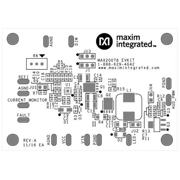 Buy ANALOG DEVICES MAX20078 Series Evaluation Kits 4.5 to 65 V Operating Supply Voltage ...