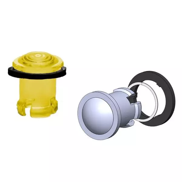 Buy BIVAR LED Lens Caps Polycarbonate (PC) T-1 3/4 (5 mm) LED Size ...