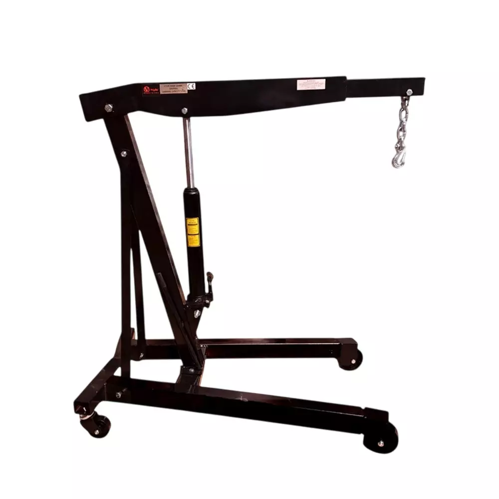 Buy Voltz Engine Hoist cum Hydraulic Cherry Picker Shop Crane 3 Ton ...