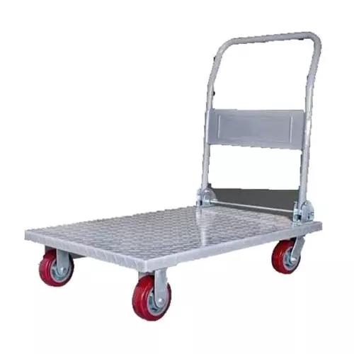 Buy SUWAS TROLLEY STORE 600 Kg Capacity Platform Trolley SU-PT-003 ...