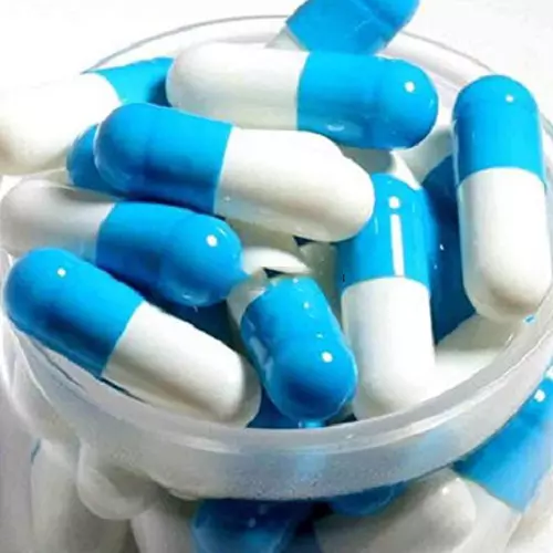 Buy Biomed Empty Gelatin Capsule Sky Blue & White Size 2 (Pack of 250 ...