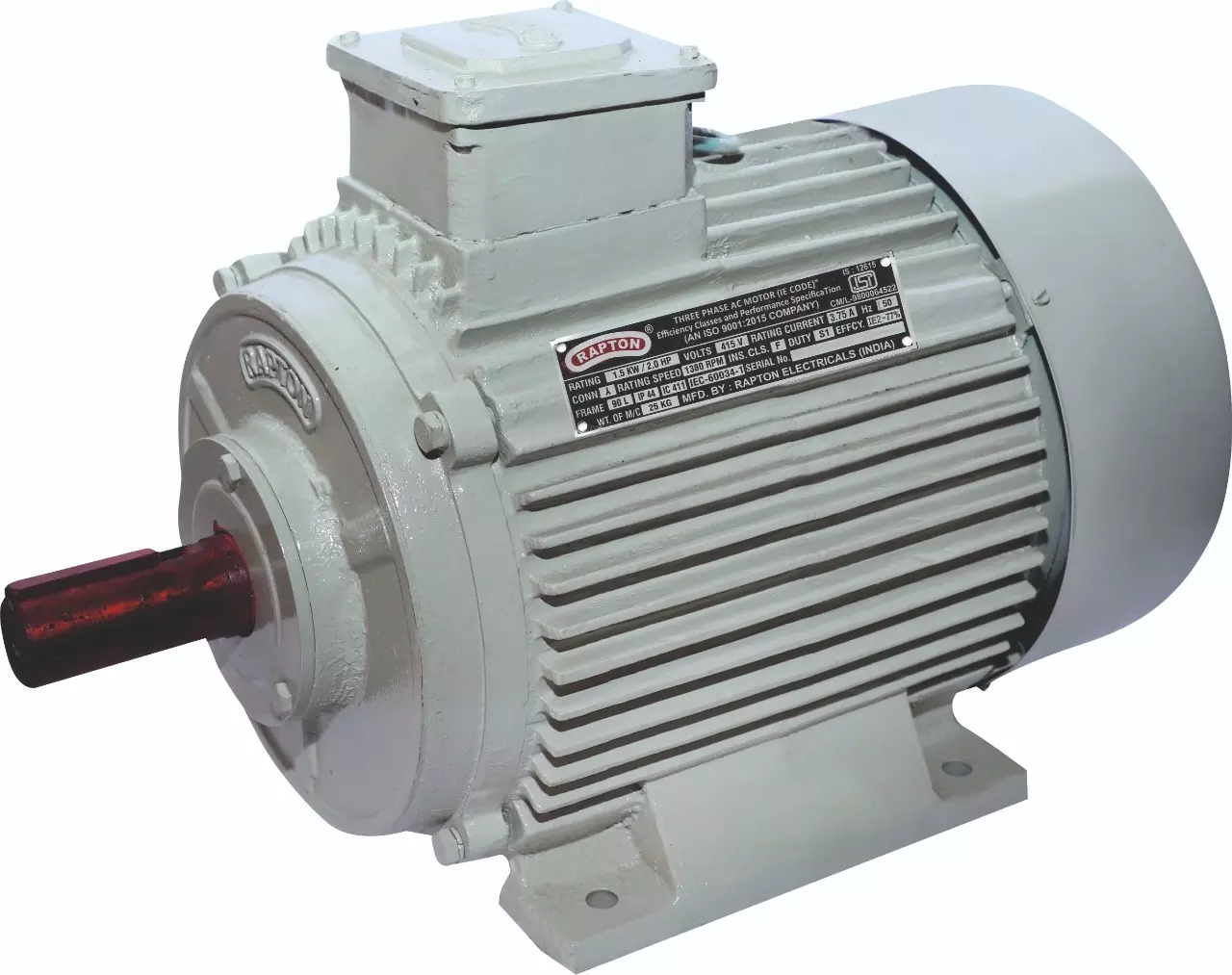 Buy RAPTON Three Phase 5 HP 6 Pole Foot Mounting Induction Motor Online ...
