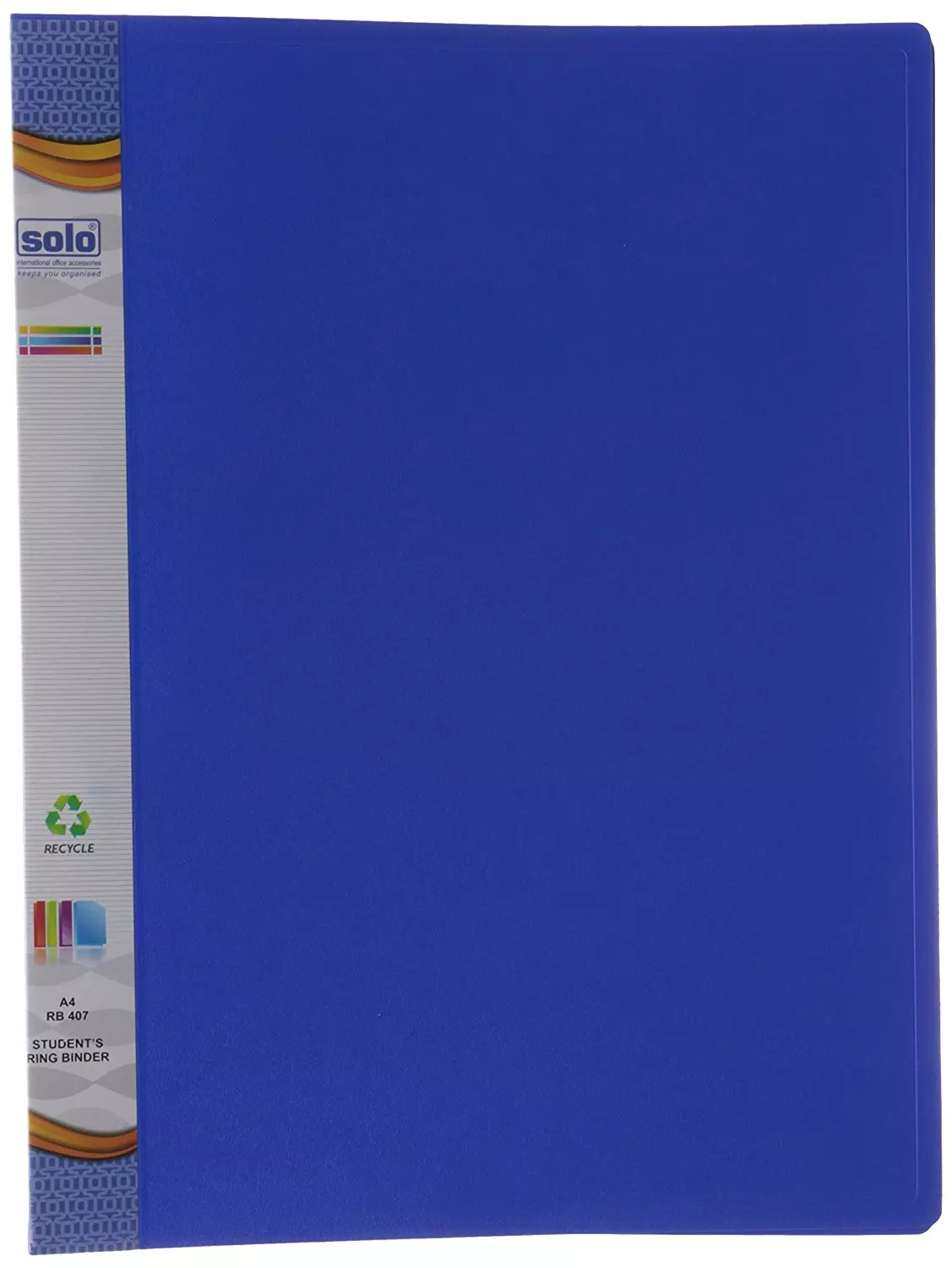 Buy Solo Ring binder-2-D ring (17mm), (economic) A4 RB407 Online in ...