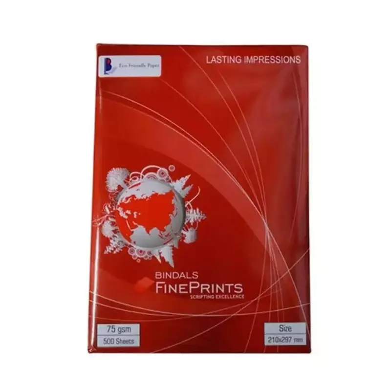 Buy Bindal Fine Prints 75 GSM A4 Size Multipurpose Copier Paper 500 ...