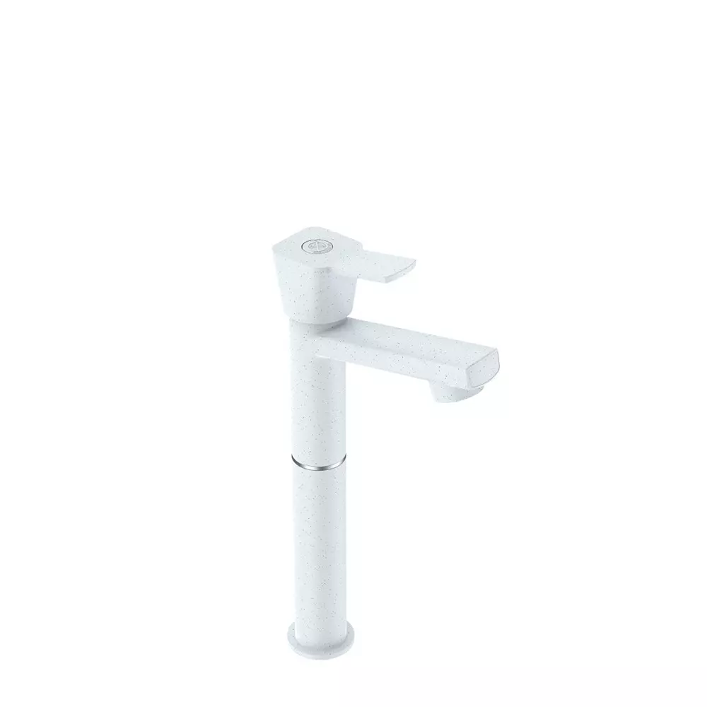 Buy RN PTMT Foam Flow Tall Body Pillar Tap 1/2 Inch (15 mm) Size Marble ...