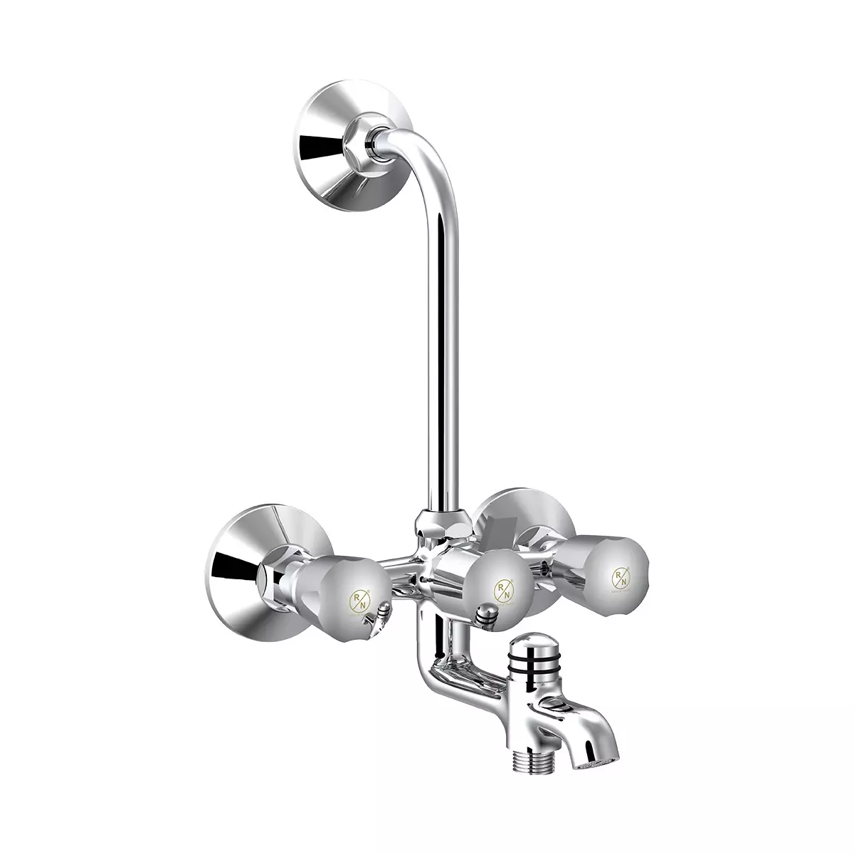 Buy RN Avery Collection 3 In 1 L-Bend Wall Mixer Tap With Provision for ...