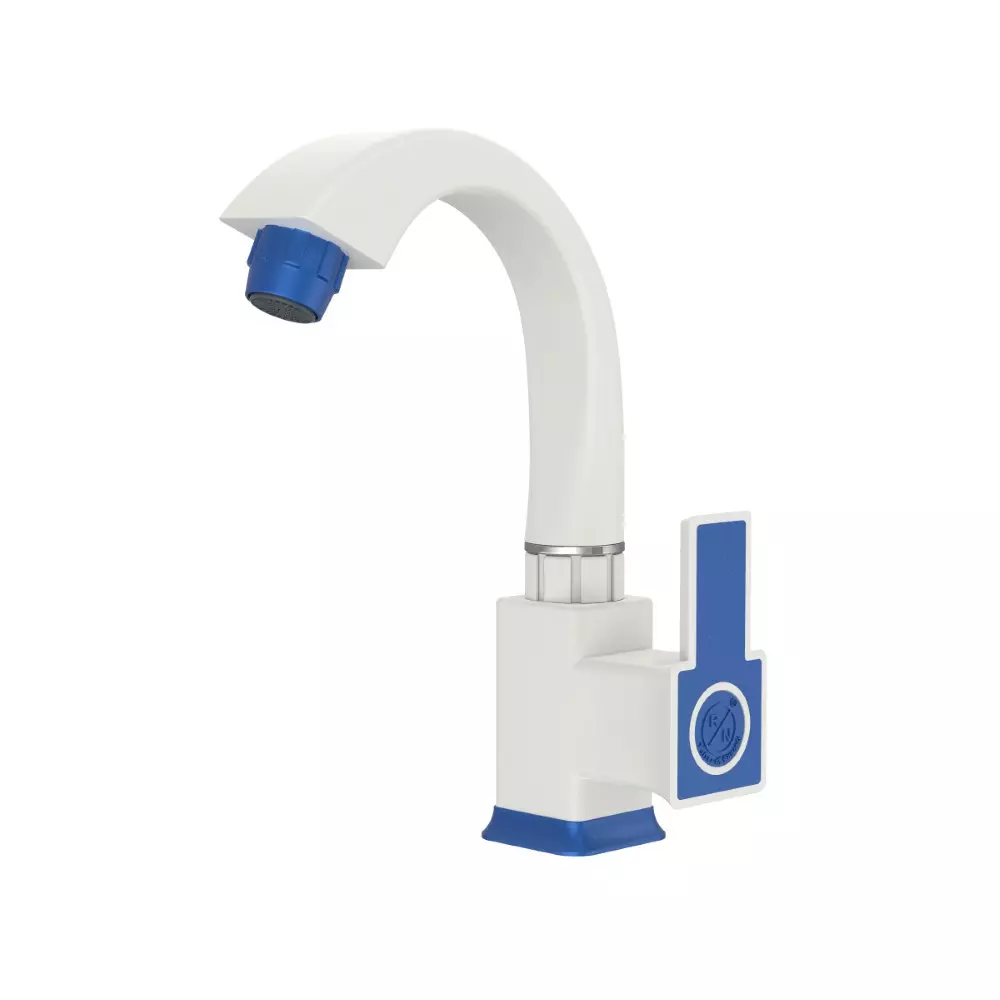 Buy RN Glamour Collection Foam Flow Swan Neck Tap With Flange Table ...