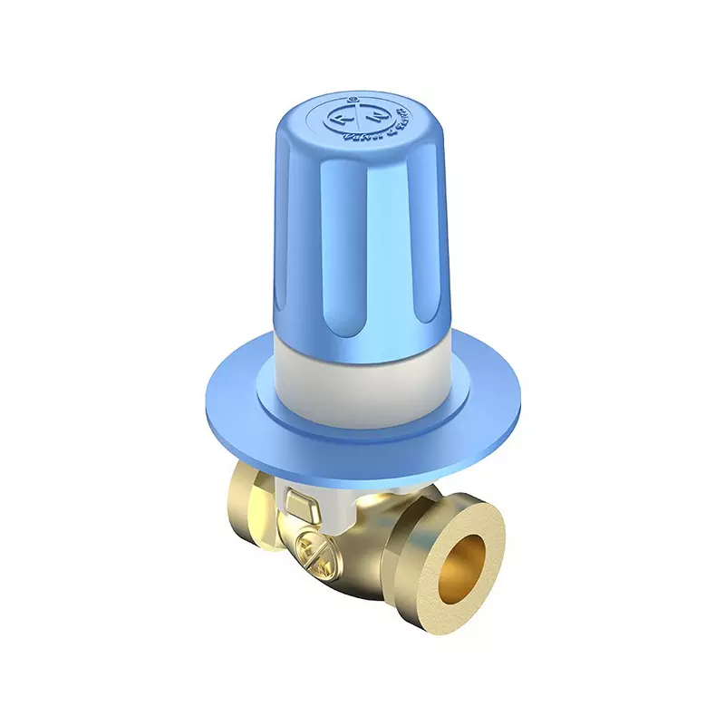 Buy RN Concealed Stop Tap Brass Ivory Blue 3/4 Inch (20 mm) Size for ...