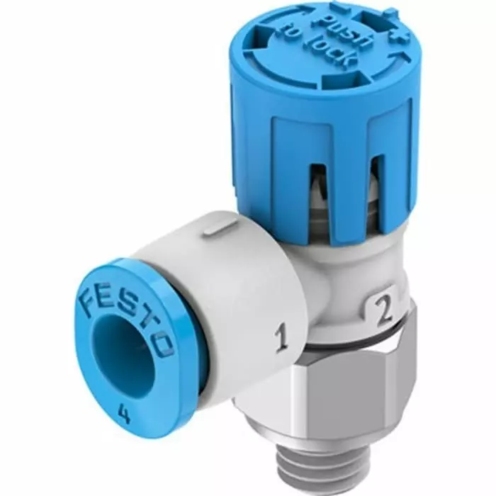 Buy Festo Manual Pneumatic Relay Pneumatic Manual Control Valve VFOE Series, M5, 5 mm, VFOE-LE-T ...