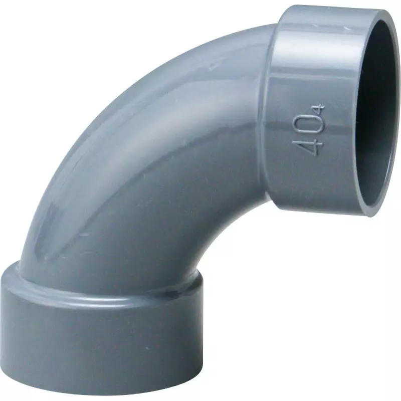 Buy MonotaRO Elbow Large Bend Dv 90 ° Rigid Polyvinyl Chloride 40 mm ...