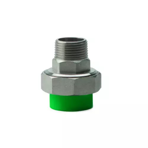Buy Prince Greenfit 63 mm x 2 inch PPR Male Threaded Union Steel ...