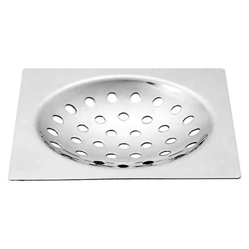 Buy Ruhe 5x5 inch Premium Stainless Steel One Square Flat Cut Floor ...