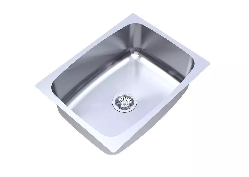 Buy Carysil Quadro 22 x 18 x 8 inch Gloss Finish Elegance Single Bowl ...