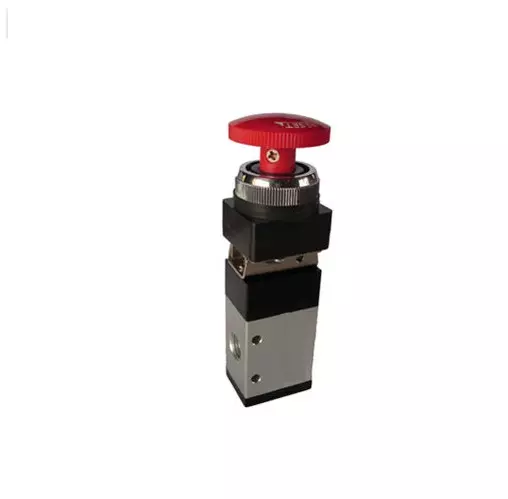 Buy Amatic AHPC-02-08 1/4 inch 5/2 Way Round Button Manual Valve Online ...