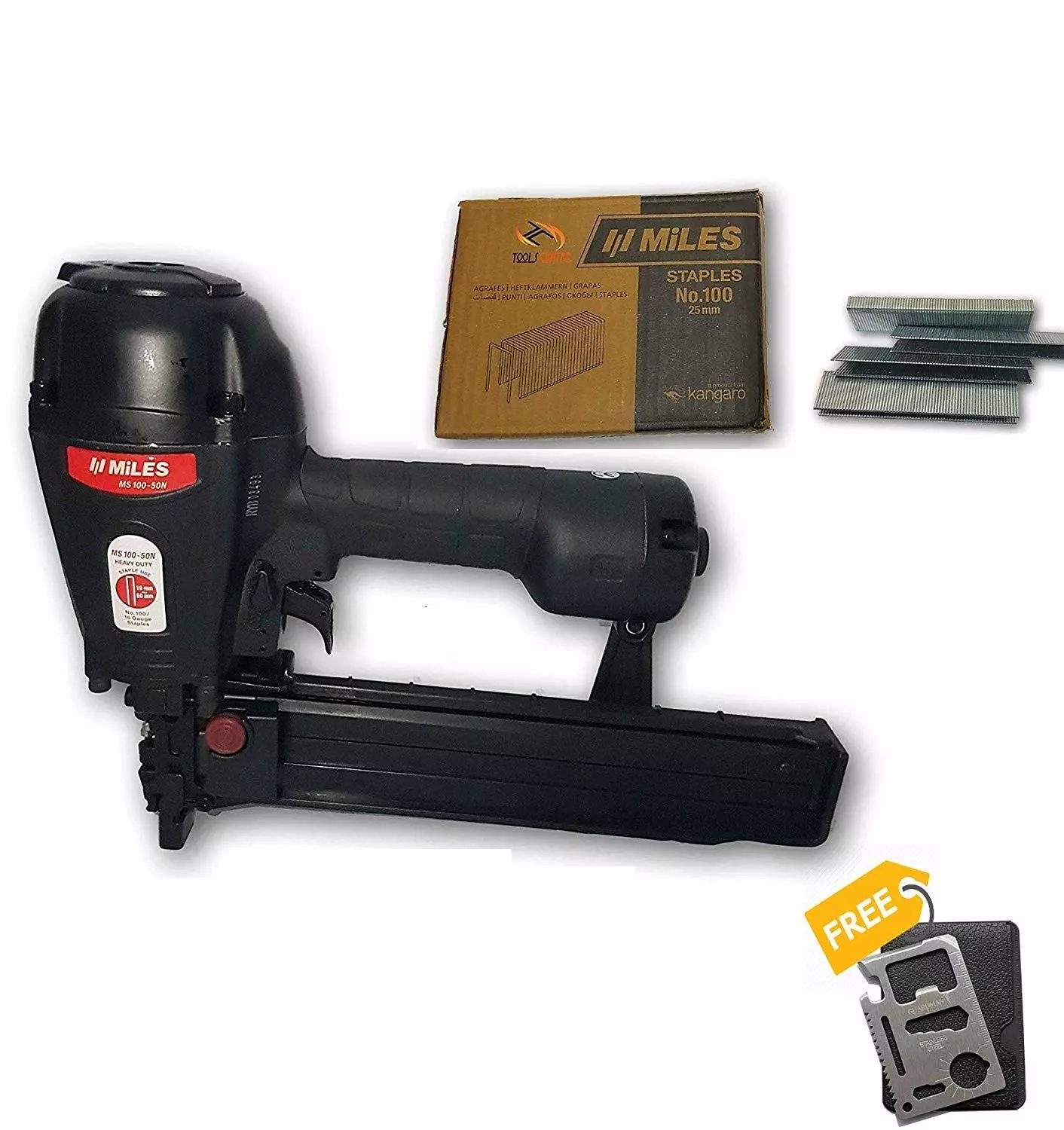 Buy Kangaro 35mm Black Pneumatic Stapler Online in India at Best Prices