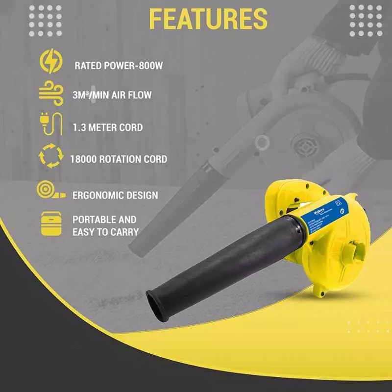 Buy Walkers 800 W 1800 rpm Electric Air Blower WKCB185 Online in India ...