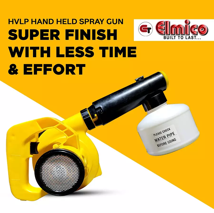 Buy Elmico Air Blower Cum Power Paint Sprayer & Hvlp Spray Gun, B10 ...