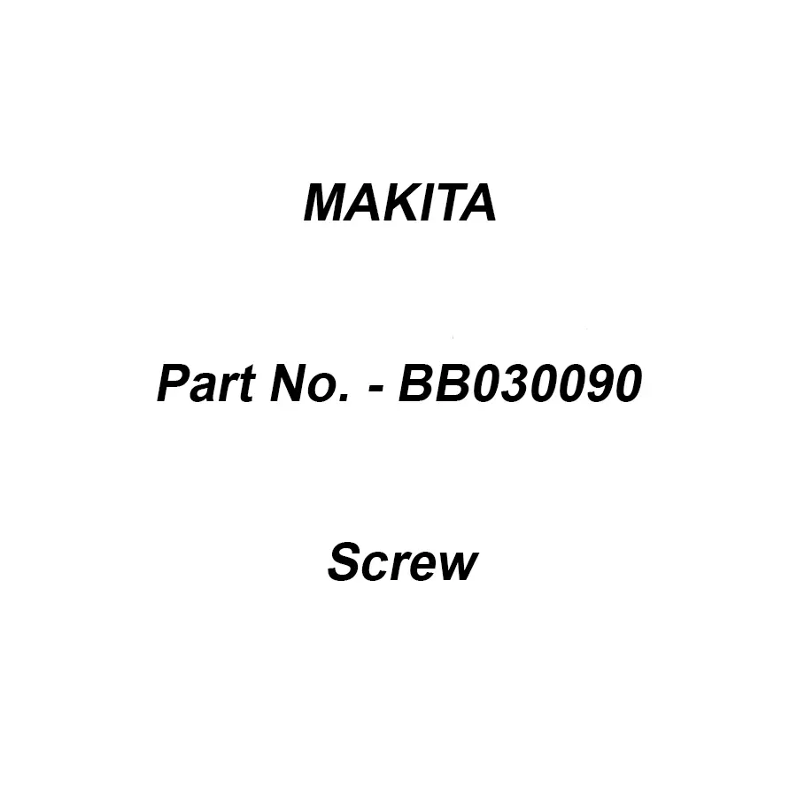 Buy Makita Screw Size TCEI M6 X20 mm Suitable For BBA550, Part No ...