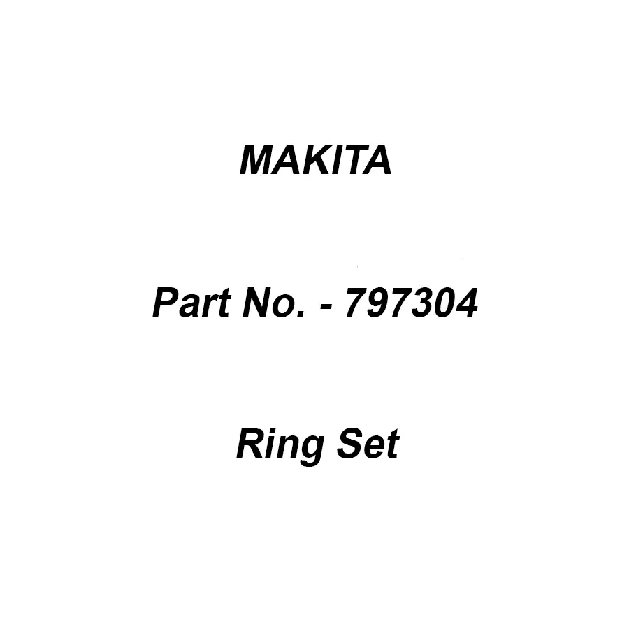 Buy Makita Ring Set Standard Suitable For 122T02/126T02, Part No 797304 ...