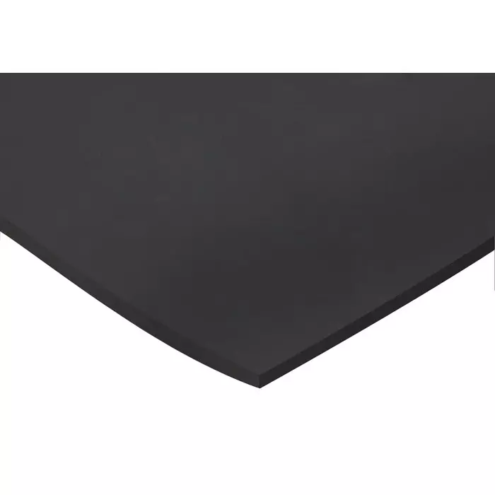 Buy RS PRO Black Rubber Sheet, 1m x 600 mm x 6 mm Model No 5063141 ...