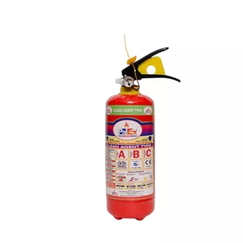 Buy Palex 1 Kg Fire Extinguisher ABC Powder Stored Pressure Type ...