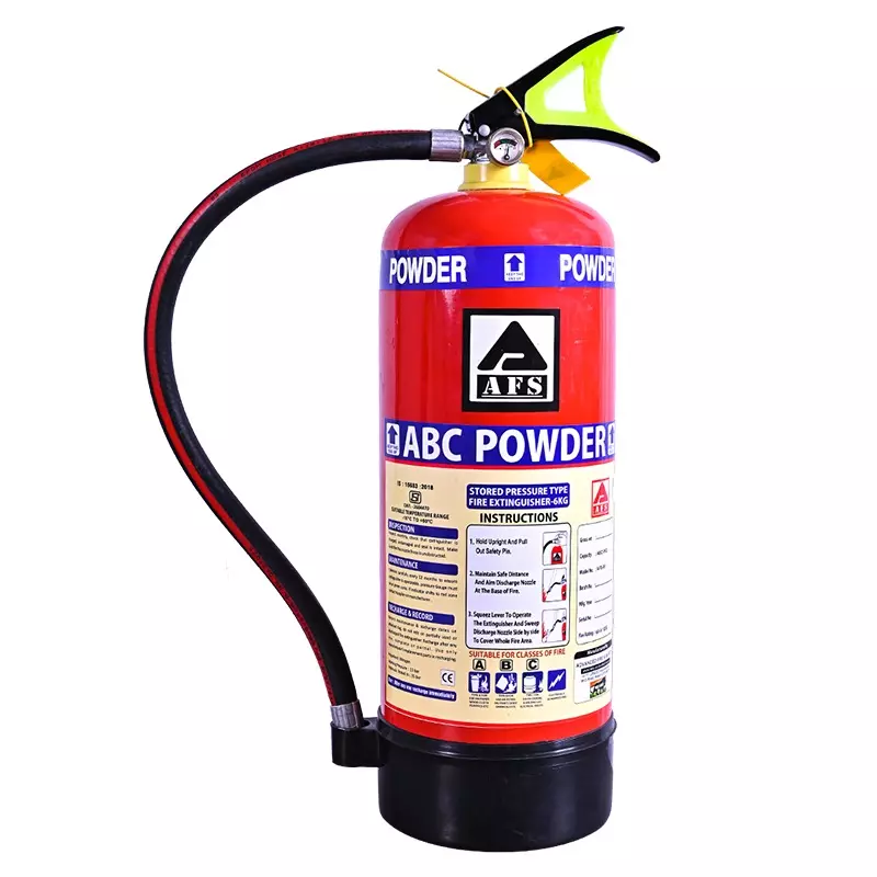 Buy AFS ABC Fire Extinguisher Cylinder Welded Low Carbon Steel 6 Kg ...