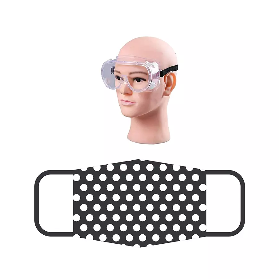 Buy ORILEY GC-002021 Universal Plastic Goggle with Reusable Cotton Face ...