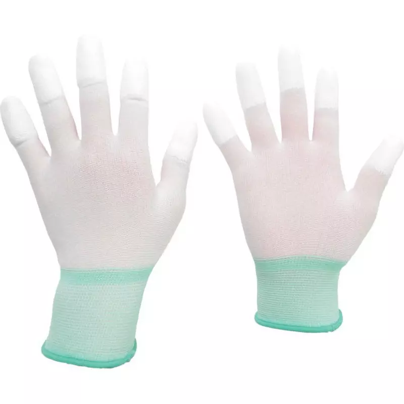 Buy MIDORI Nylon Gloves White M Size 17.0 cm Palm Circumference 7.6 cm ...