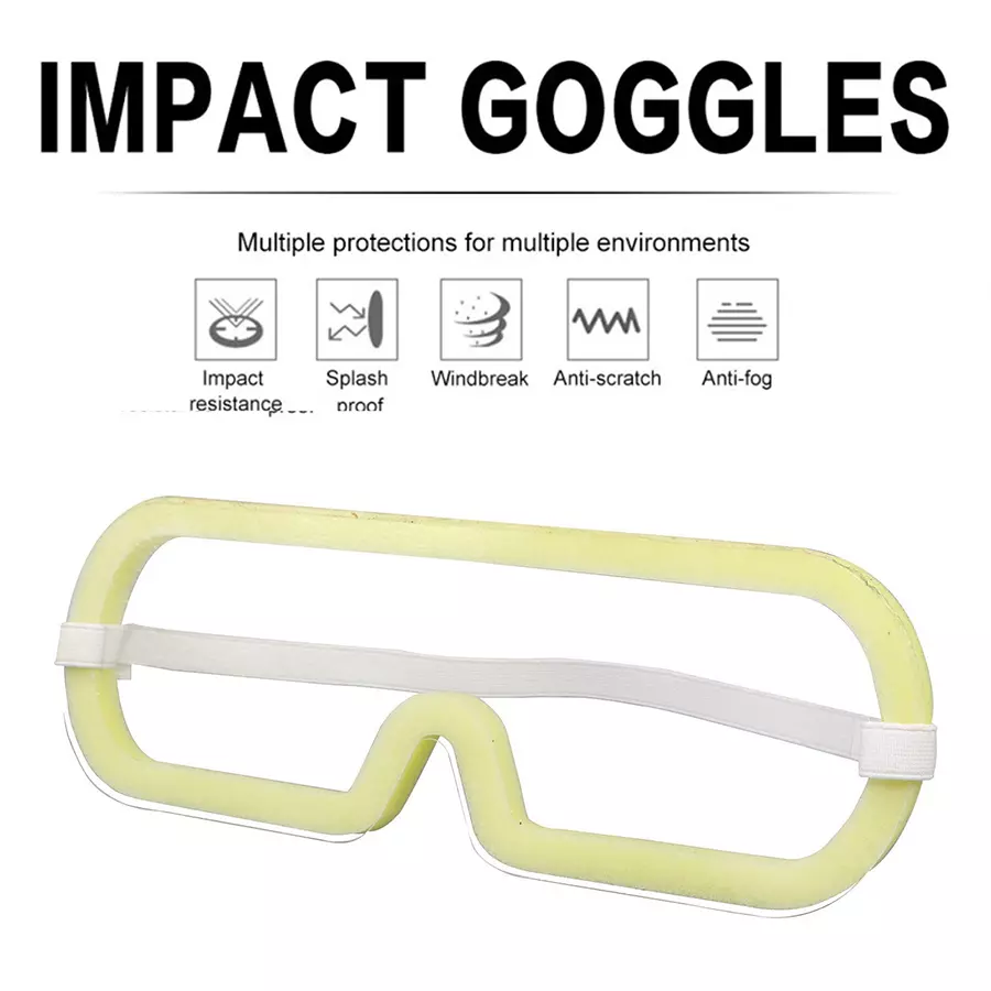 Buy Biroller 500 Micron Universal Eye Protection Safety Goggle BRSGR09 ...