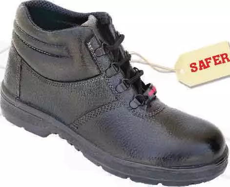 Buy Aktion Safety Shoes PU SD-ISI MARKED SA-1101 Size 6 Online in India ...