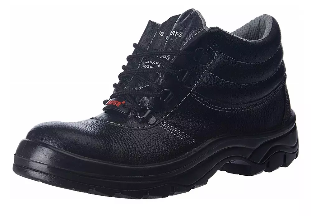 Buy Aktion Safety Shoes PU with Leather SD(ISI MARKED) SA-209 Size 9 ...