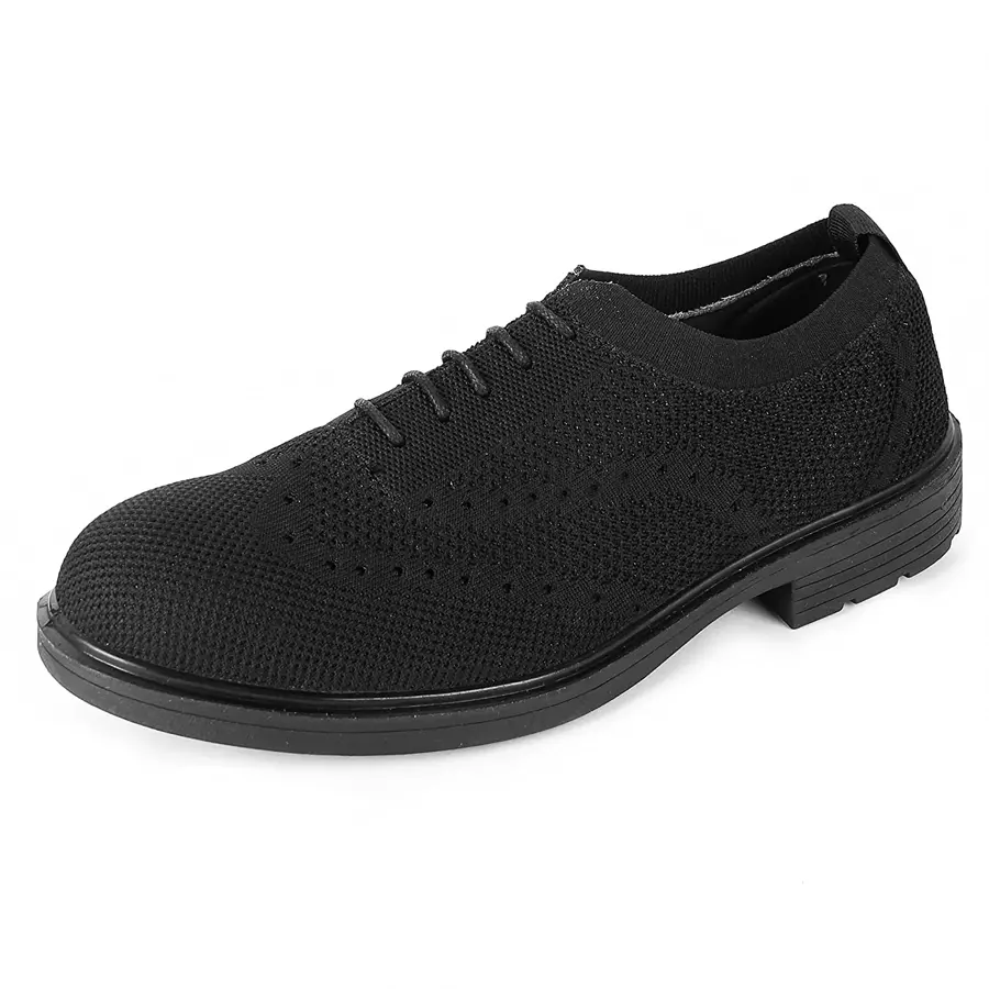 Buy Fuel Debonair-Black-8 Steel Toe Low Ankle Safety Shoes Size: 8 ...
