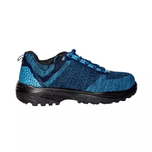 Buy FUEL Blue Steel Toe Fabric Safety Shoe Size 8 Online in India at ...