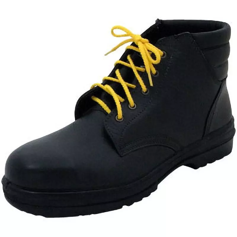 Buy MIDORI Anti Static Shoes Black UK 9 Size Cow Chrome Leather (Soft ...